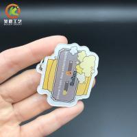 China Eco-Friendly custom anime plastic key chain with Non-clear edge acrylic key chain for sale