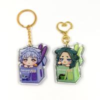 China Various Shape Anime Acrylic Charms Personalized Acrylic Ornaments for sale