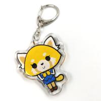 China Custom  high quality cartoon acrylic printed clear epoxy acrylic keychain charms as halloween gifts for sale