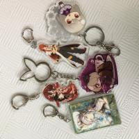 China OEM Decoration Customized Acrylic keychain/pendent with anime figure/Cartoon figure Printed for sale