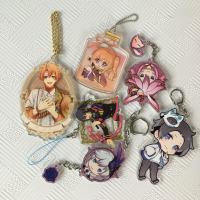 China Customized Acrylic keychain/pendent with Anime figure/star/Cartoon figure/Company Logo Printed for sale