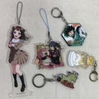 China Customized Acrylic keychain/pendent with Anime figure/star/Cartoon figure/Company Logo Printed for sale