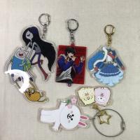 China Customized Acrylic keychain/pendent with Anime figure/star/Cartoon figure/Company Logo Printed for sale