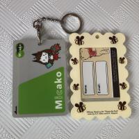 China CMYK UV Printing Acrylic Anime Luggage Tag With Cartoon Figure for sale