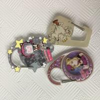 China CMYK Printed Rock Climbing Buckle Anime Small Carabiner Keychain for sale