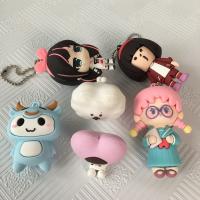 China Custom 3d soft pvc keychain,high quality 3D PVC cartoon key chain for sale