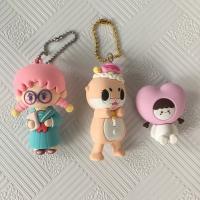 China OEM ODM Soft PVC 3D Cartoon Character Charms Sparkle Printing Ornament Gifts for sale