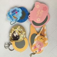 China Cartoon Character Acrylic Hand Mirror , Lightweight Handheld Vanity Mirror for sale