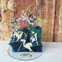 China Hot sale CMYK Printing CNC Cutting Customized acrylic photo standee Anime display stand for sale