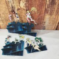 China Hot sale CMYK Printing CNC Cutting Customized acrylic photo standee Anime display stand for sale