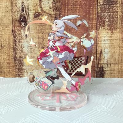 China Multifunctional Anime Acrylic Stands Scratch Resistant Logo Customized for sale