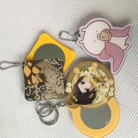 China Single Side Plastic Anime Compact Mirror , Small Makeup Mirror For Purse for sale
