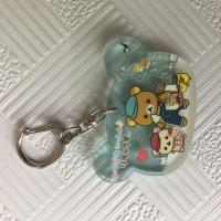 China Backpack 3d Pvc Keychain Double Sided Printed Custom Colored for sale