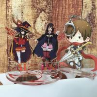China Oem Odm Acrylic Table Standee Anime Advertising Display High Precision for sale
