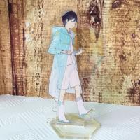 China Multipurpose Cartoon Character Ornaments With Pictures , Custom Acrylic Standees for sale