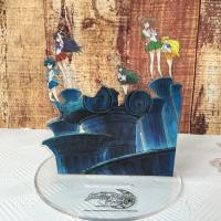 China CMYK Printing Cartoon Character Standee Acrylic Anime Display for sale