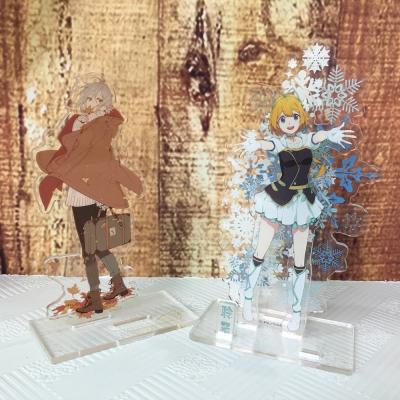 China Modern Printed Acrylic Standee; Customized Aacrylic stand/display board with Anime figure/Cartoon characeter printed for sale