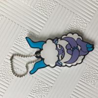 China Personalized Custom Double-Sided Printing Clear Acrylic Anime Charm Keychain for sale