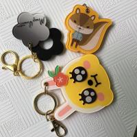 China Creative Anime Compact Mirror Acrylic Plastic Mirror Cartoon Figure Printed for sale