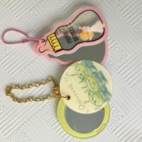 China Glitter Epoxy Anime Acrylic Charms Cartoon Figure Shaped Lightweight for sale