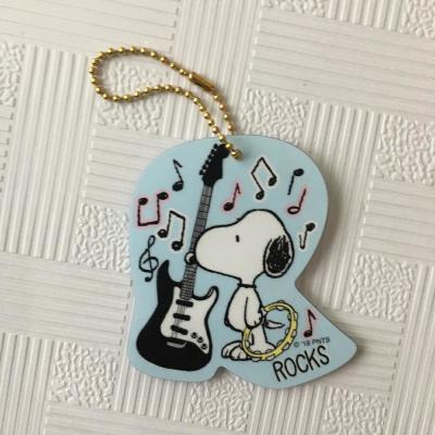 China Glitter Epoxy Anime Acrylic Charms Cartoon Figure Shaped Lightweight for sale