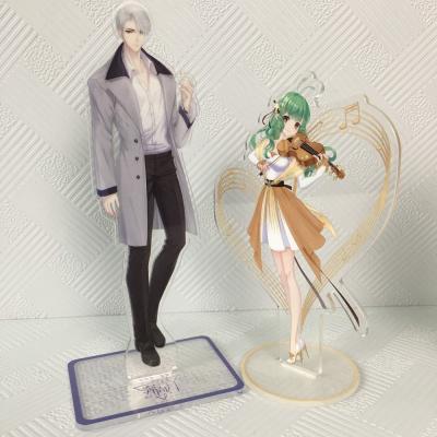 China Clear Transparent Anime Cartoon Cut Out Standee Heat Transfer Printing for sale