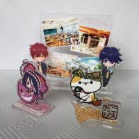 China CMYK Print Anime Gift Set Magnetic Custom Acrylic Standees for sale