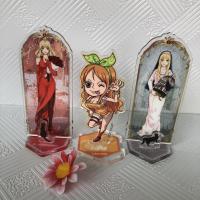 China hot sale CMYK Print Acrylic Display Stand , Customized CNC cutting acrylic Standee with logo/cartoon character printed for sale