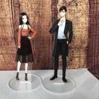 China hot sale offset Print Acrylic Display Stand , Customized CNC cutting acrylic Standee with logo/cartoon character printed for sale