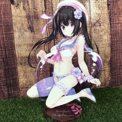 China Offset Print Anime Acrylic Standee Cute Tabletop Standee CNC Cutting for sale