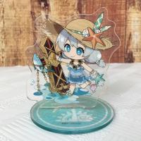 China hot sale CMYK Print Acrylic Display Stand , Customized CNC cutting acrylic Standee with logo/cartoon character printed for sale