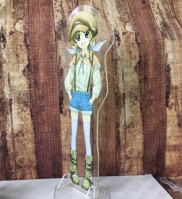China hot sale offset Print Acrylic standee , Customized CNC cutting acrylic display board with Anime character printed for sale