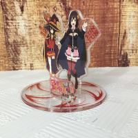 China CMYK Print Anime Acrylic Display Stand ,Customized CNC cutting acrylic Standee with logo/cartoon character printed for sale