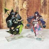 China CMYK Print Anime Acrylic Display Stand ,Customized CNC cutting acrylic Standee with logo/cartoon character printed for sale