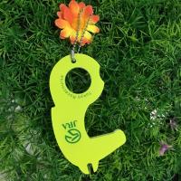 China Laser Cut Acrylic Custom Keychains Cartoon Character Printed for sale