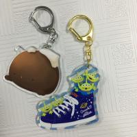 China Lightweight Anime Acrylic Charms Non Toxic For Advertising Gift for sale