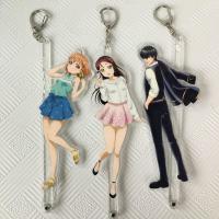 China CNC Cut Anime Acrylic Charms UV Printing Attractive Personalized Custom Shaped for sale
