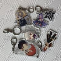 China OEM ODM Acrylic Anime Keychain Display With Color Fadeless for sale