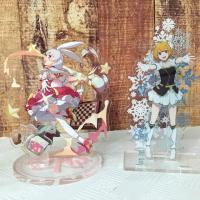 China Anime Offset Printing Acrylic Display Stand CNC Cut Acrylic Standee Cartoon Character for sale
