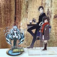 China CMYK UV Print Acrylic Standee CNC Cut Acrylic Display Board Anime Character Printed for sale