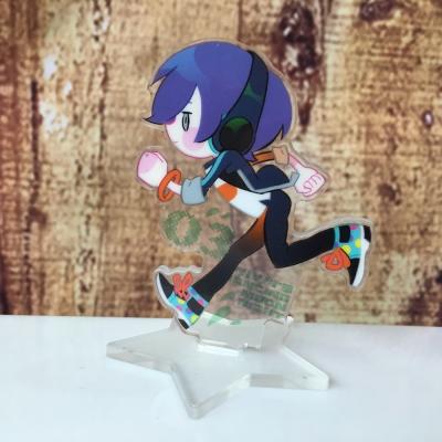 China Cartoon Character Printed Acrylic Standee CNC Cutting Customized Color for sale