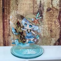 China Cartoon Character Printed Acrylic Standee CNC Cutting Customized Color for sale