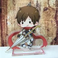 China Cartoon Character Printed Acrylic Standee CNC Cutting Customized Color for sale