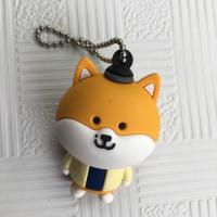 China Creative Holographic PVC Anime Figures Cartoon Key Chain Charms for sale
