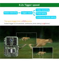 China Battery Powered 0.2s Trigger Speed 1502P 24MP Trail Camera For Hunting for sale