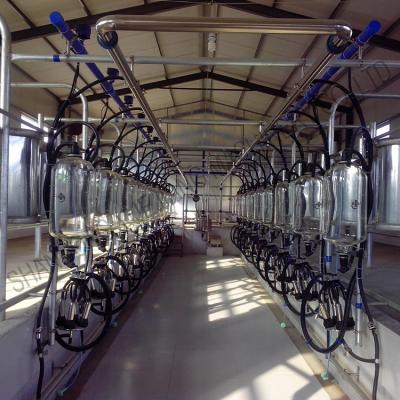 China 380v 7.5KW Automated Milking Parlour Herringbone Type for sale