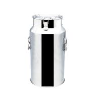 China SS304 20 litre Stainless Steel Milk Can With Spigot Sealed Bucket Storage Milk Pail for sale