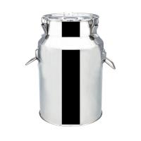 China 20L Oil Beverage Honey Vertical Open Cover Stainless Steel Storage Tank/Barrel/Pail Milk Can for sale