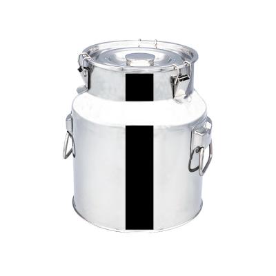China Sealed Storage 5 Gallon Stainless Steel Milk Can With Spigot for sale