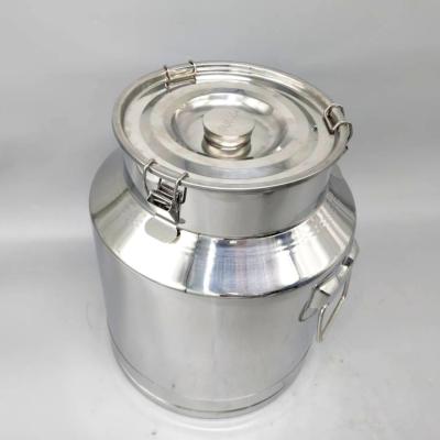 China 60L Food Grade Olive Oil Stainless Steel Drums Sealed Pails Barrels With Tap for sale